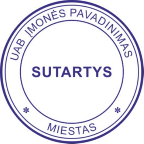 Antspaudas T46050 - echostamp.lt